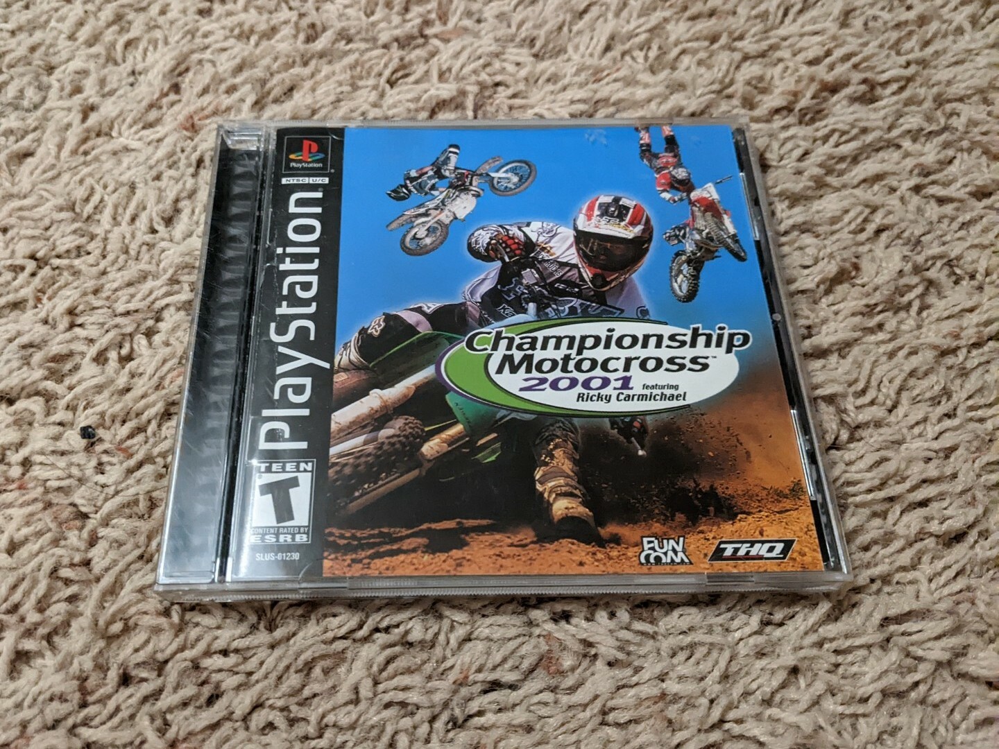 Championship Motocross 2001 featuring Ricky Carmichael Playstation ...