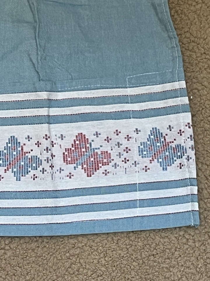 Apron Handmade Smocked Cross Stitch Butterflies Cottage Core Farmhouse ...