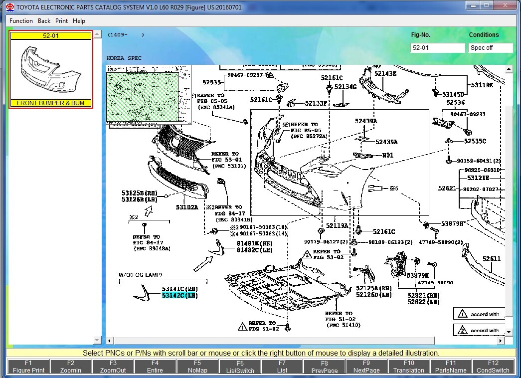 Genuine Lexus RC350 RC300 Garnish Radiator Grille LH 53142-24020 w/o ...
