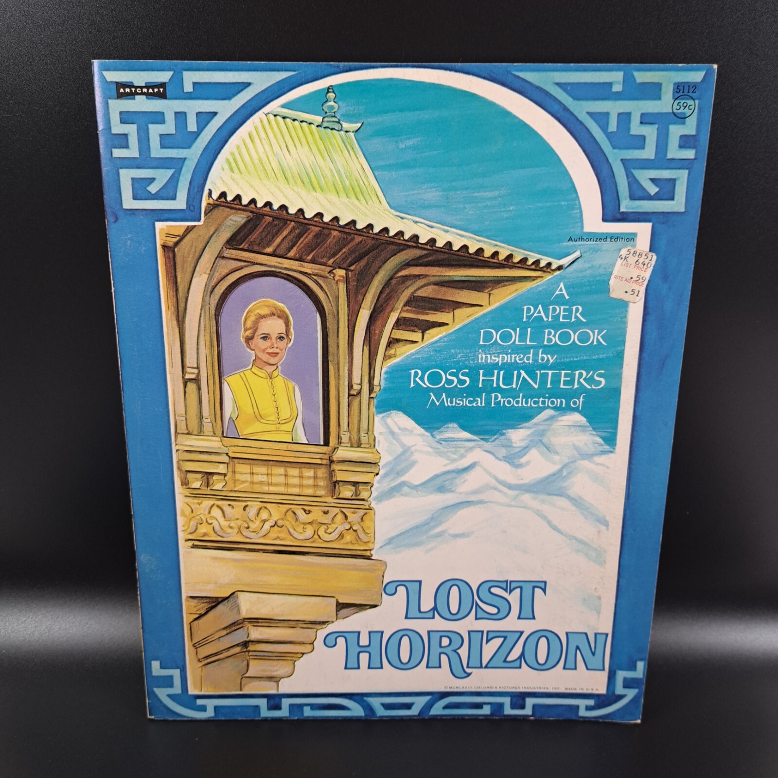 Vintage LOST HORIZON Paper Dolls MUSICAL by ROSS HUNTERS Artcraft c1973 Uncut | eBay