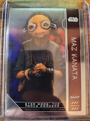 2023 Topps Finest Star Wars Maz Kanata #FN-35 The Force Awakens | eBay