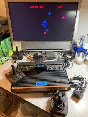 #88 - Atari CX2600 (Tested 6-Switch) w/2 Joysticks, Paddles, Atari ...