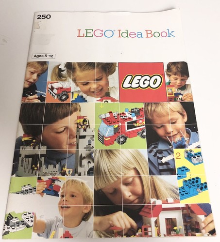 Lego Idea Book 250 Annual Magazine Missing Sticker Sheet Vintage 1987 ...