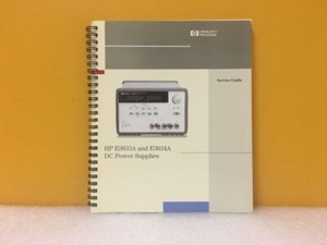 HP / Agilent E3634-90010 E3633A + E3634A DC Power Supplies Service Guide | eBay