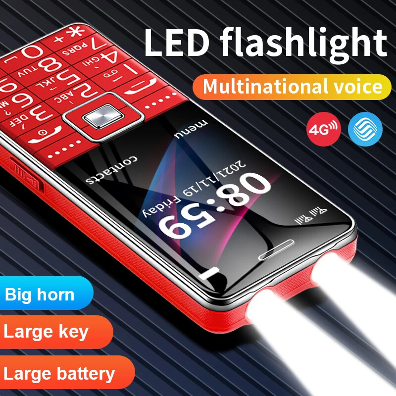 Simple Big Button Mobile Phone Unlocked Easy to Use 4G Cellphone for ...