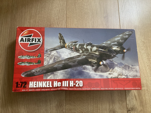 W282 Airfix Model Kit A05021 - Heinkel He III H-20 - 1/72 - Pts Sealed ...
