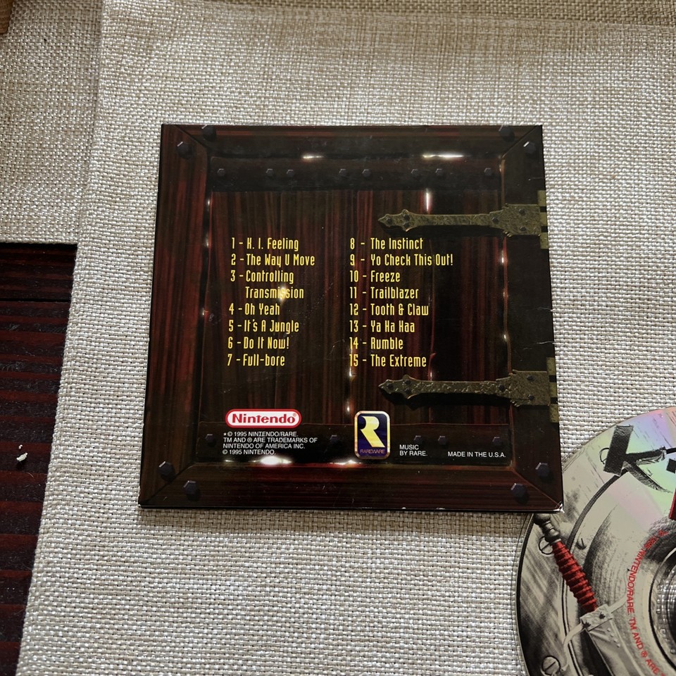 Killer Instinct Killer Cuts Soundtrack CD 1995 Nintendo Rare | eBay