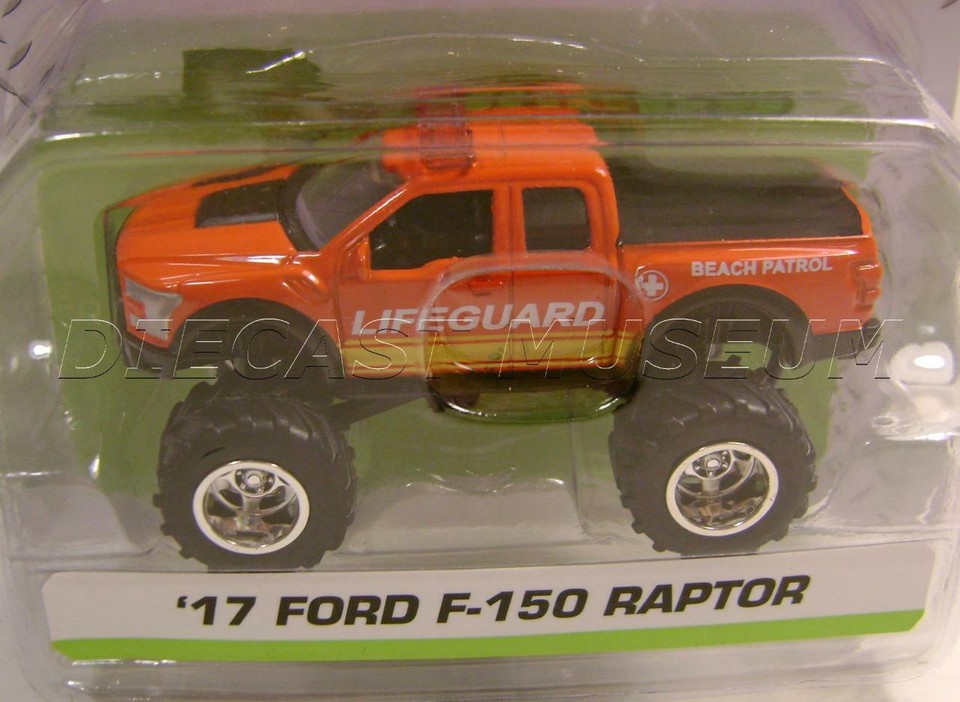 2017 '17 FORD F150 RAPTOR LIFEGUARD BEACH JUST TRUCKS WAVE 28 DIECAST ...
