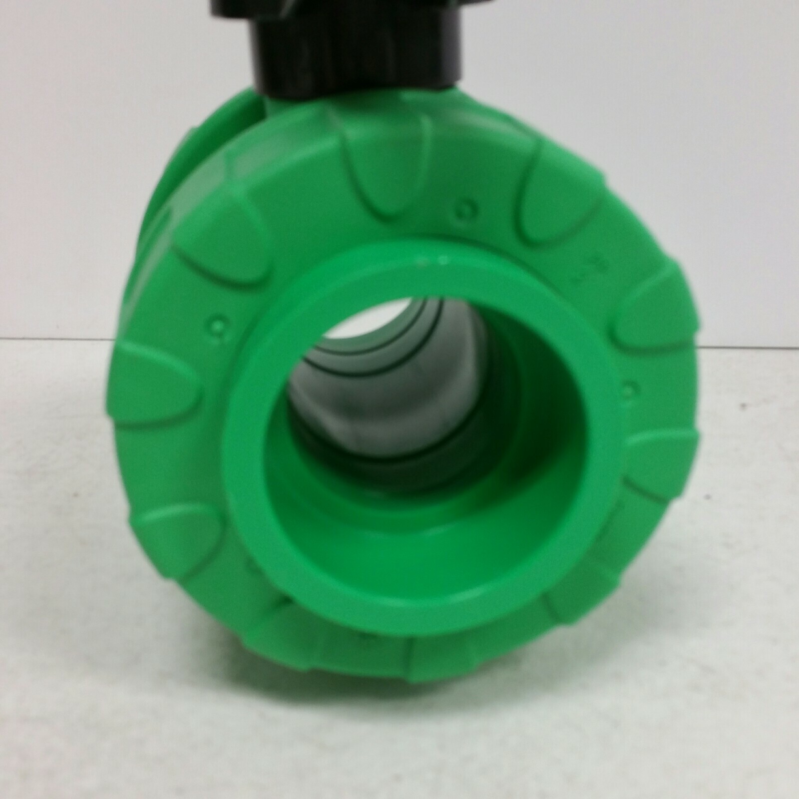HIGH QUALITY "A" Green D63 DN50 TRUE UNION Ball Valve With Rubber O ...