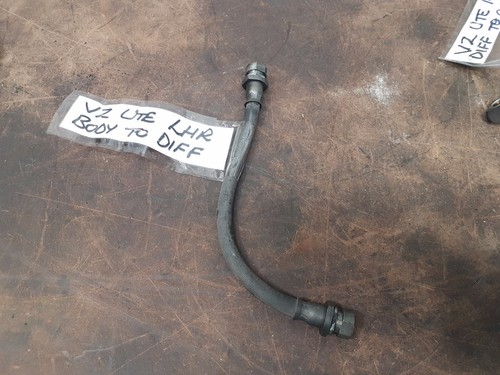 HOLDEN VZ COMMODORE UTE LEFT HAND REAR BRAKE HOSE BODY TO DIFF | eBay ...