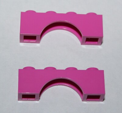 Lego Dark Pink Brick Arch 1x4 ref 3659/set 3184 5875 5876 5560 2870 ...