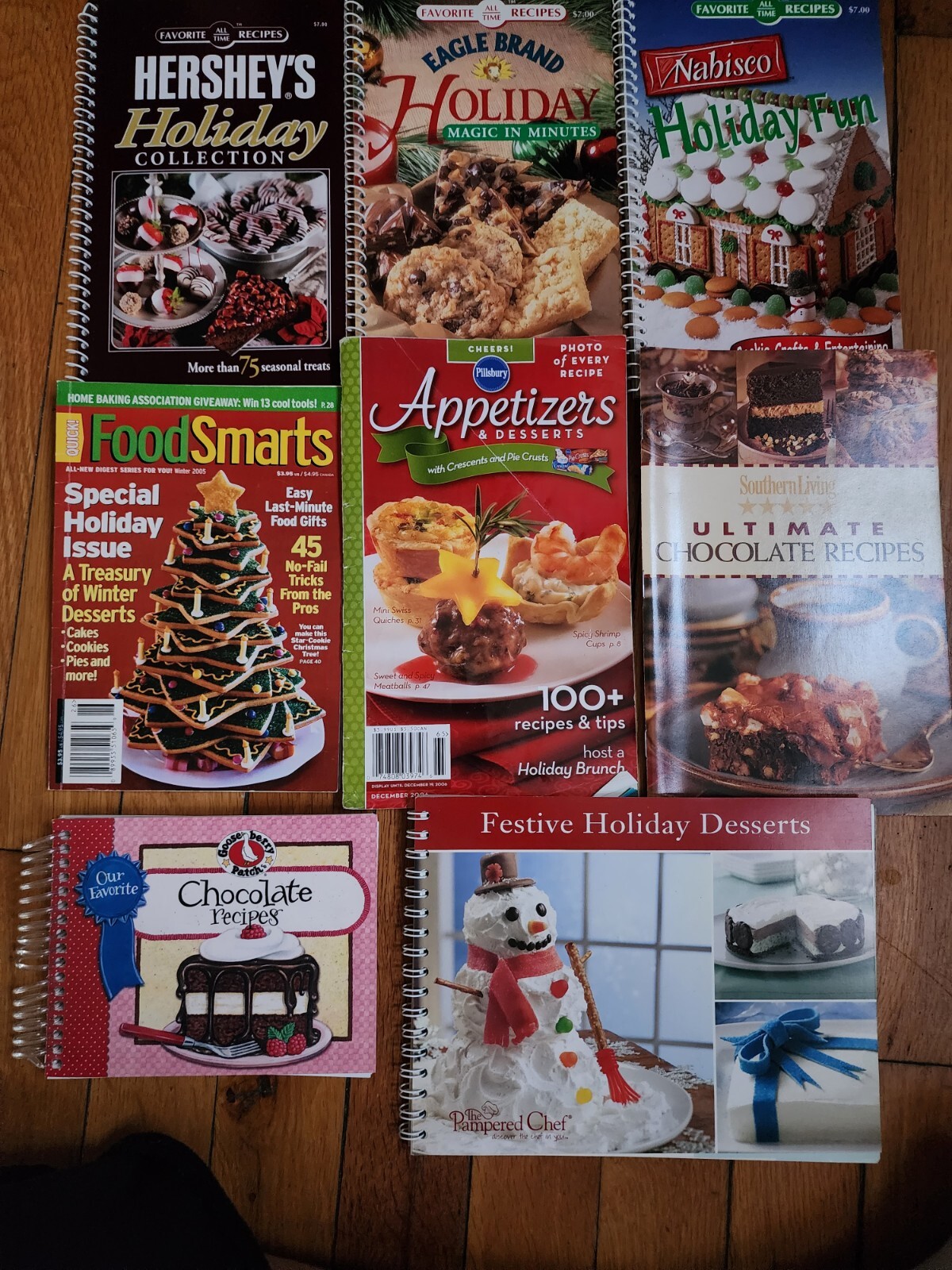 Lot Of Recipe Magazines Spiral Books Hersheys, Nabisco, Pillsbury | eBay