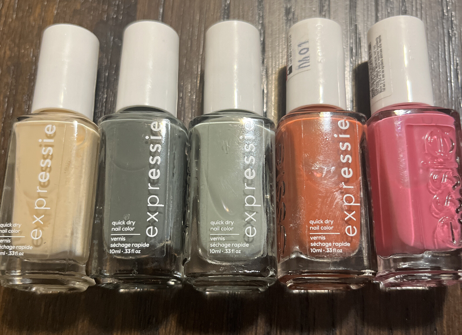 EXPRESSIE QUICK DRY NAIL COLOR PACK OF 5 ( 7 ) | eBay