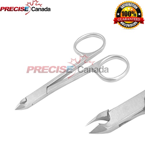 Cuticle Scissors Tissue Nipper 4" Nail Clipper Remover Manicure ...