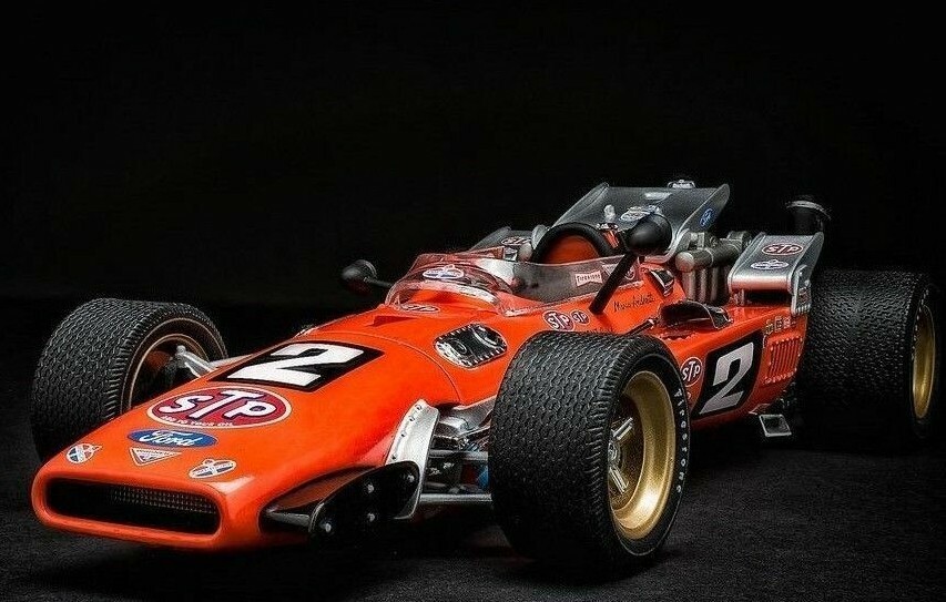 Race Car Custom Built Metal Body Model Formula 1 18Unique Indy Carousel ...