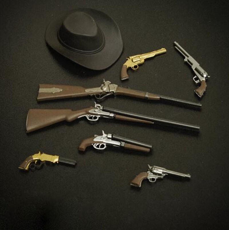 7pcs/set Weapon Toy 1/12 Scale Gun Model Accessory for 6'' Action ...