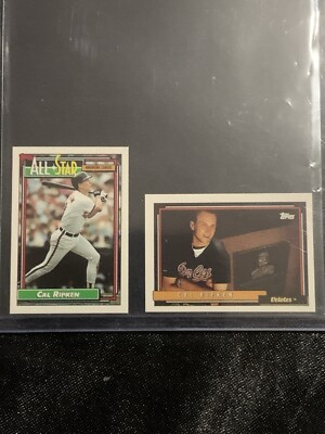 1992 Topps MINI CARD #40 Cal Ripken Jr. Baltimore Orioles | eBay