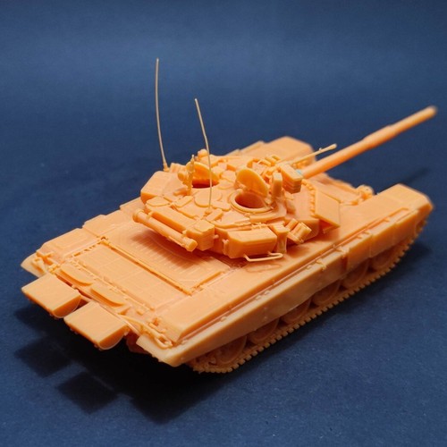 3D Printed 1/72/87/144 Indian T-90S Main Battle Tank Unpainted Model ...