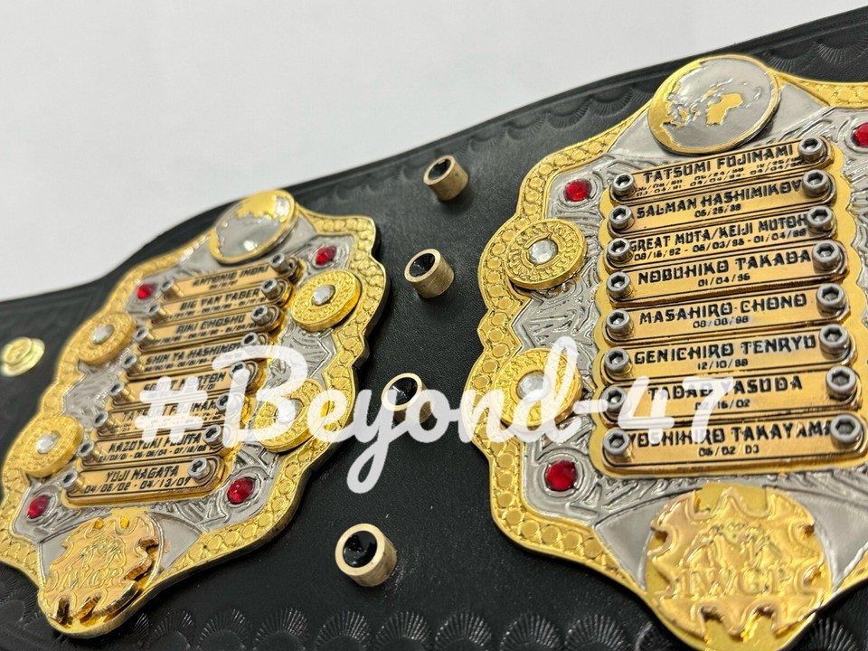 IWGP World Heavyweight Wrestling Championship V4 Replica Tittle Belt ...