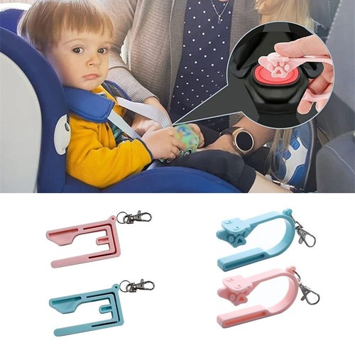 Auto Accessories Car Seat Key Safety Belt Keychain Unlocker Unlocking ...