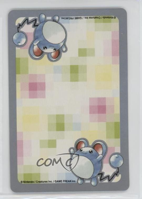 Hitmontop Game Freak/Nintendo Poker Playing Cards Marill Back #237C ...