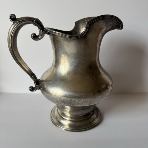 Gorham Sterling Silver Pitcher 5 1/4 Pint Lion Anchor G 2.5 lb | eBay