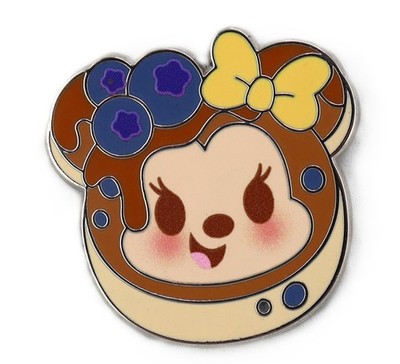 Disney Parks Munchlings Series 2 Mystery Pin - Minnie Blueberry Pancake ...