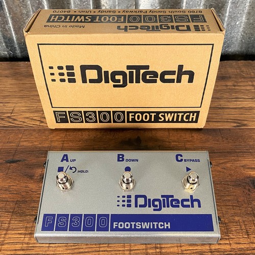 DigiTech FS300V 3 Button Control Footswitch New Old Stock 691991200083 | eBay