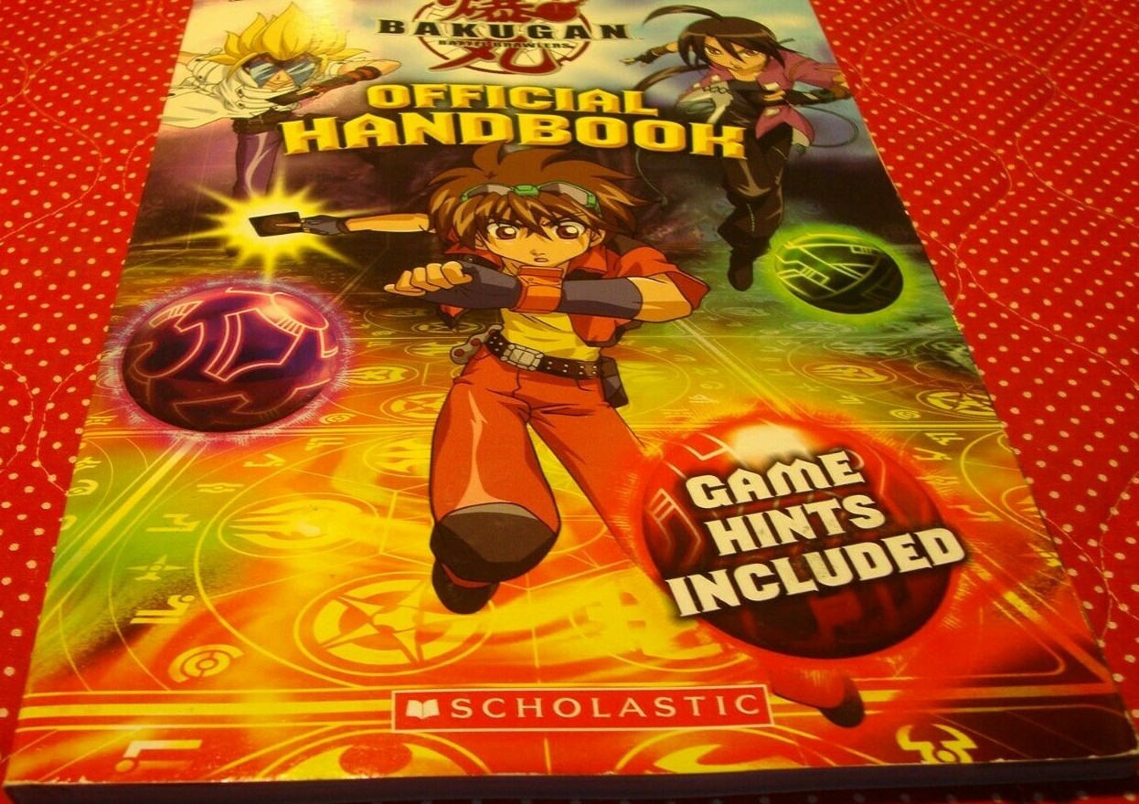 Bakugan-Battle Brawlers Official Handbook (2009 Scholastic Paperback ...