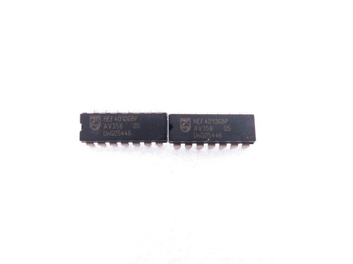 2 PCS IC HEF40106BP 14 PIN CMOS Hex Inverter with Schmitt-Trigger ...