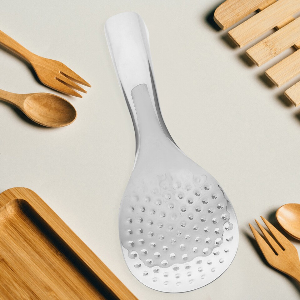 Riz Palle de riz en acier inoxydable Scoop Spoon sans bât | eBay