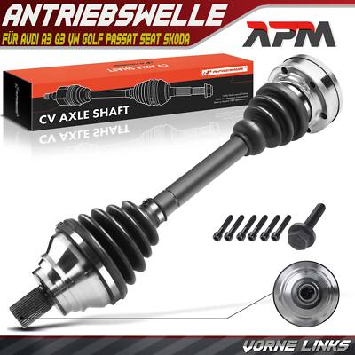 Antriebswelle Vorne Links ohne ABS Ring für Audi A3 VW Golf 5 6 Seat ...