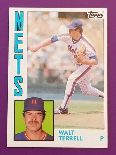 1984 Topps #549 Walt Terrell New York Mets | eBay