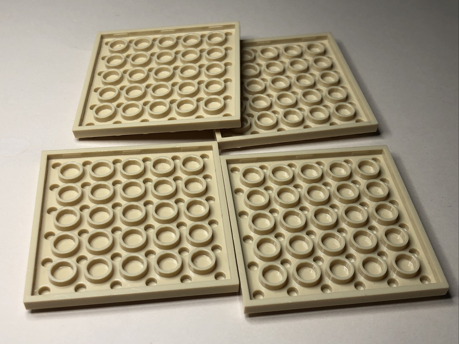 Lego 3958 Light Tan - 6x6 Plates - x4 - Star Wars Friends Harry Potter ...