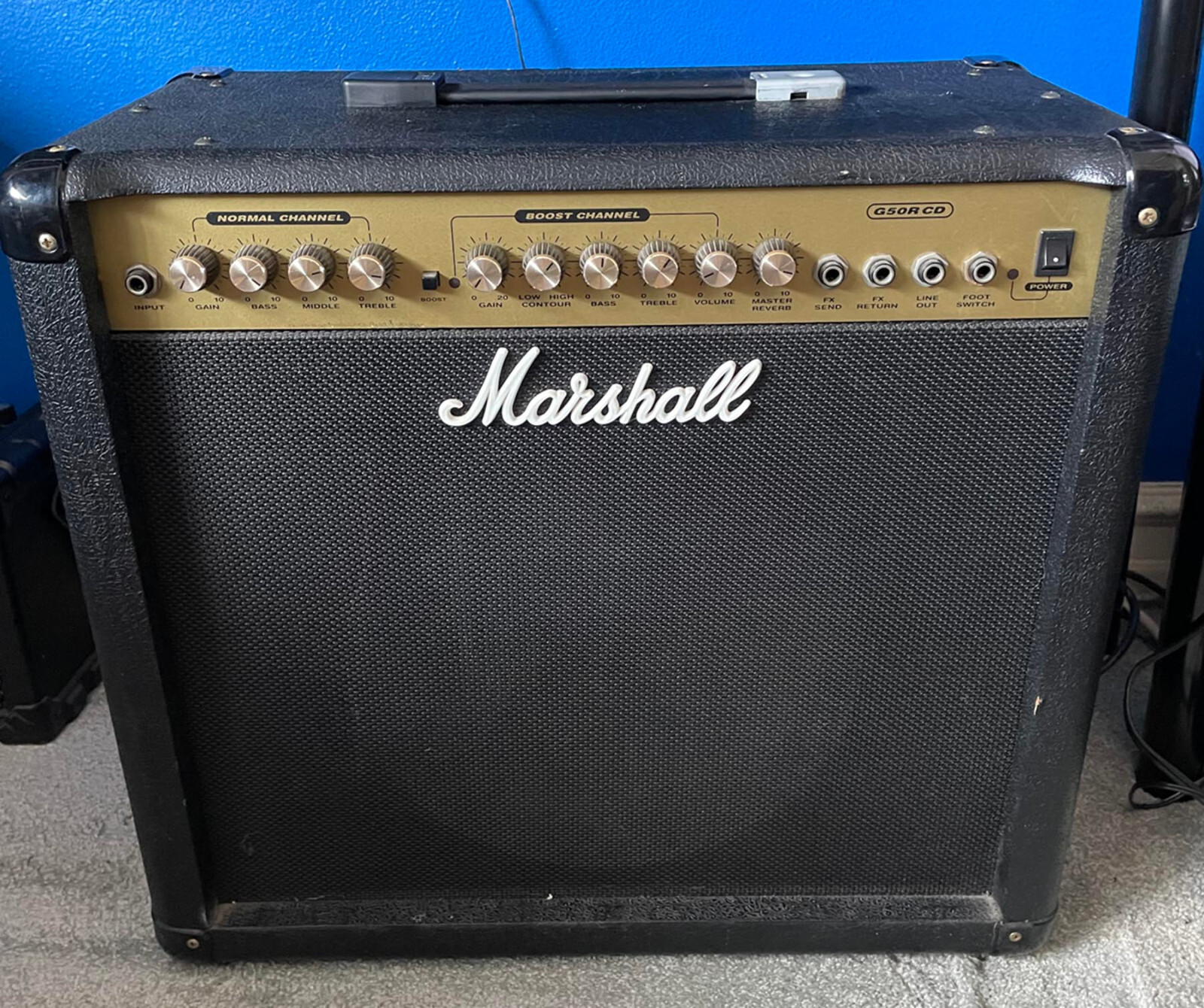Marshall G50R CD Amp Amplifier - Works great | eBay