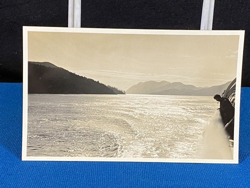 Aboard SS Prince George Steamship BC to Alaska 1927 Antique Photo Geo ...