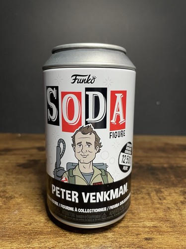Funko Soda Ghostbusters Doctor Peter Venkman Figure Bill Murray Vaulted ...