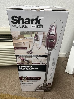 SHARK ROCKET PRO PLUS CORDED STICK VACUUM HV322 NEW | eBay