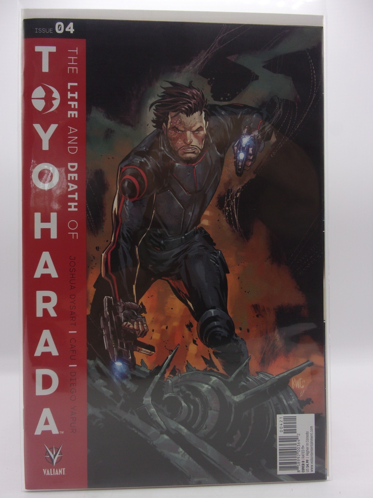 Valiant Comics: The Life and Death of Toyo Harada, Issue # 4, Cover B ...