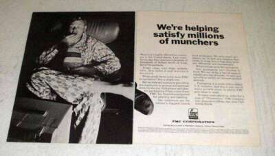 1968 FMC Packaging Machinery and Films Ad - Munchers | eBay