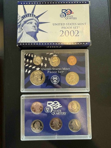 2002 United States Mint Silver Proof Coins Set Uncirculated | eBay