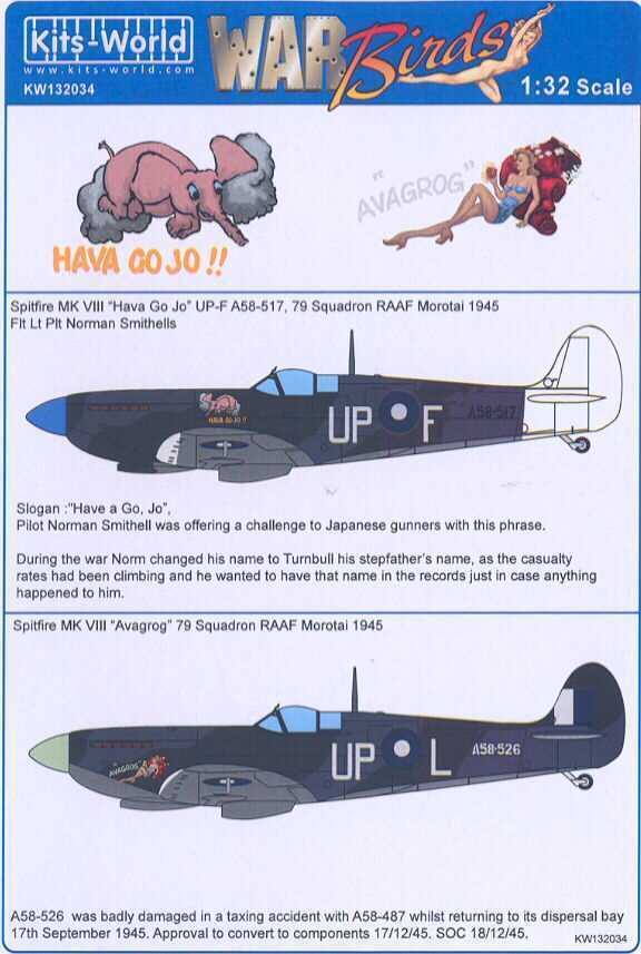 Airfix 1/24 Spitfire VIII Decals - LSP Discussion - Large Scale Planes
