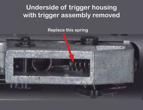 Ruger American Rifle *RANCH* Reduced Power Trigger Spring & Shims 1.5 ...