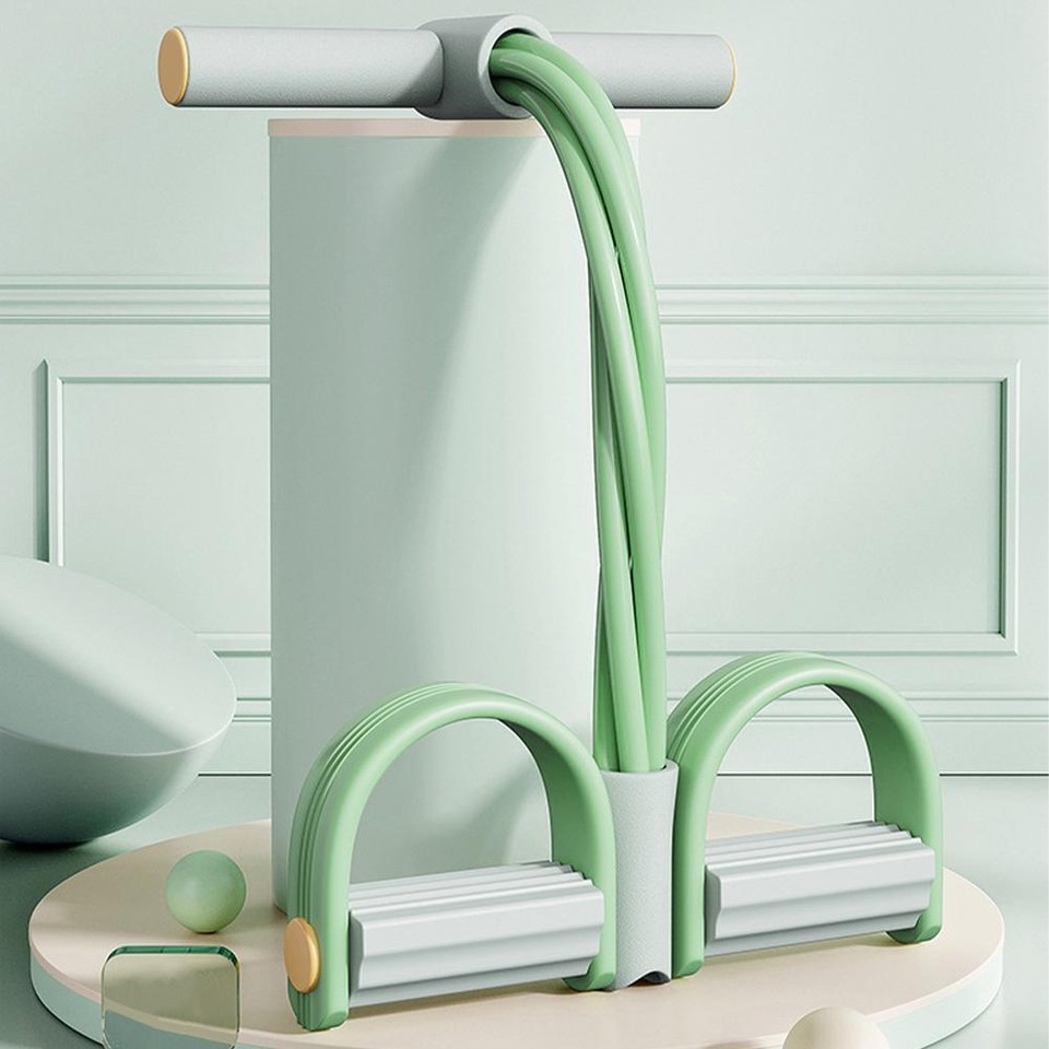 Abdominal Fitness Elastic Sit Up Pull Tension Rope Equipmen Home Sport ...