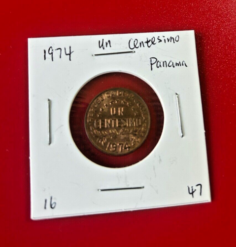 1974 Un Centesimo Panama Coin - Nice World Coin !!! | eBay