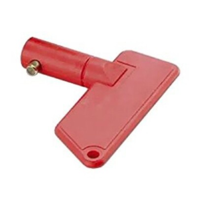 Red Plastic Battery Isolator Key with Metal Tip | eBay