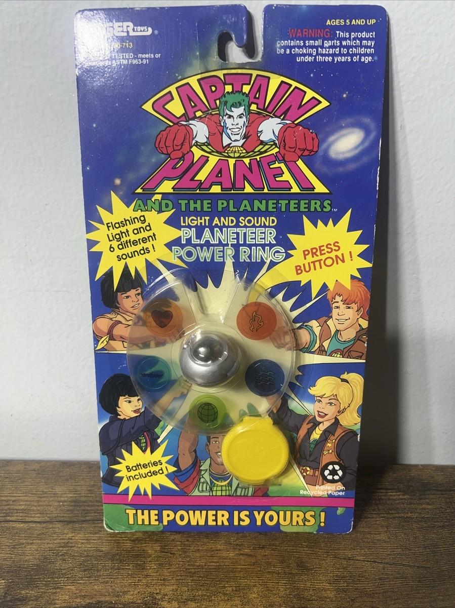 Captain Planet And The Planeteers Rings Captain Planet 1:10 Art Scale