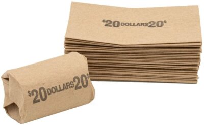 15 Coin Wrappers for Morgan Peace Eisenhower (Ike) Dollars / Large ...