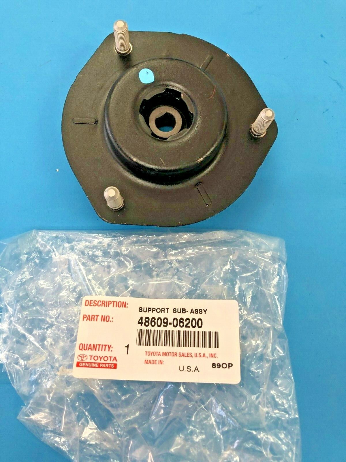 Genuine Toyota & Lexus 4860933210 Front Suspension Strut Mount Rt 48609 ...
