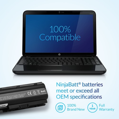 NinjaBatt BC06 4400mAh Li-Ion Laptop Battery for sale online | eBay